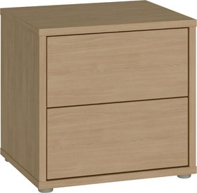 XXXLutz NOČNÍ STOLEK, barvy dubu, 50/48/42 cm Carryhome - Online Only noční stolky - 000687018382
