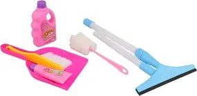 Úklidová sada Malá uklízečka / Dětská úklidová sada / Plast / 6 ks / o