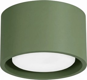 Sollux Lighting Stropní svítidlo MODO 1 olivově zelené GX53