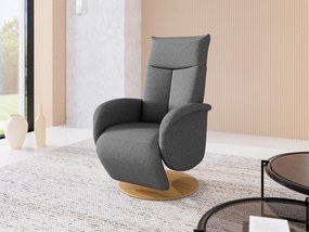 XXXLutz RELAXAČNÍ KŘESLO, textil, tmavě šedá Sit & More - Online Only křesla & taburety - 0001440257D2