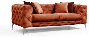 Atelier del Sofa 2-místná pohovka Como - Orange, Oranžová