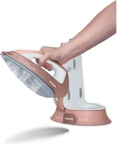 SENCOR SSI 0910RS růžová / Parní generátor / 3200W / 1.3 L / Parní ráz