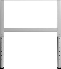 Nastavitelné rámy pracovního stolu 2 ks kov 85 x (69–95,5) cm 147934
