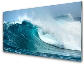 akrylový obraz Vlny Krajina 100x50 cm