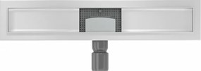 Mexen Flat nerezový sprchový žlab 60 cm - tělo žlabu bez krytu, 1015060