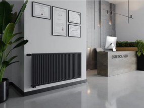 Mexen CVH10 Hygienický panelový radiátor 400 x 1800 mm, spodní připojení, 778 W, antracitová, W610H-040-180-66
