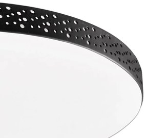 LED Koupelnové stropní svítidlo MOON LED/18W/230V černá IP44