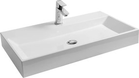 Ravak Natural 800 80 x 45 cm XJO01280000 umyvadlo bez přepadu s otvorem
