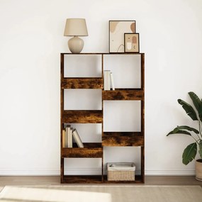 Knihovna kouřový dub 100 x 33 x 155,5 cm kompozitní dřevo 3309397