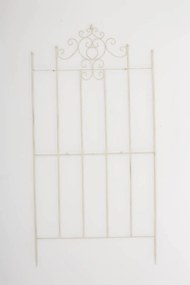 Mřížka na popínavé rostliny Paula - 180 x 85,5 cm - Krémová antik
