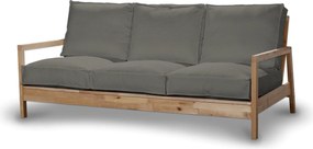 Potah na pohovku IKEA  Lillberg 3-místná nerozkládací barva šedá látka pletený vzor