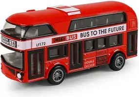 RAPPA 192409 Autobus londýnský dvoupatrový červená / od 3 let