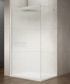 Gelco VARIO CHROME sprchová zástěna 110 x 200 cm jednodílná k instalaci ke stěně chrom sklo nordic GX1511-07