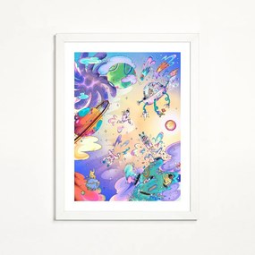Alina Skorobogatchenko | Dobrodružství III Rám: Černý, Velikost: 100 x 70 cm