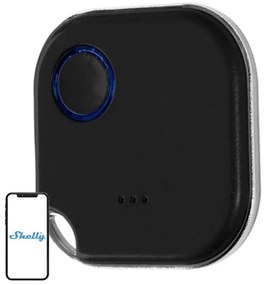 Smart tlačítko SHELLY BLU Button 1 Black Bluetooth