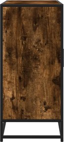 Příborník kouřový dub 92 x 35 x 76 cm kompozitní dřevo 3300827