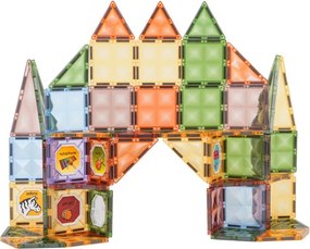Magnetická stavebnice BLOCK MAGNETIC 3D, 85 dílků