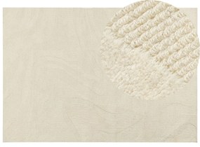 Vlněný koberec 160 x 230 cm béžový SASNAK Beliani