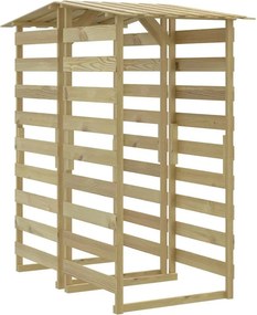 Pergoly se střechou 2 ks 100x90x200 cm impregnovaná borovice 3096648