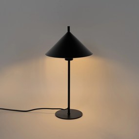 Designová stolní lampa černá - Triangolo