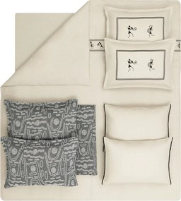 Set přehozu Pulido, povlečení, prostěradla a povlaků na polštář, na jednolůžko, bavlněný