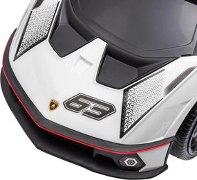 AIYAPLAY autíčko pro děti s úložným prostorem, klaksonem a zvukem motoru bílá