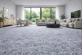 ITC, Metrážový koberec Serenade 915, na míru, šíře 4m,5m, šedá, filc, ložnice