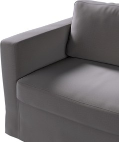 Potah na pohovku IKEA  Karlstad 2-místná , nerozkládací, dlouhý barva hnědá látka sametová