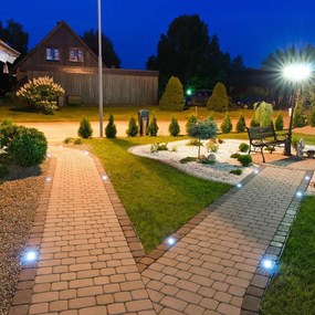 LED Solution Kulaté nájezdové svítidlo pro žárovku GU10, IP67 10374
