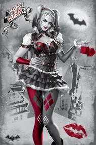 Plakát - Batman Arkham Knight (HARLEY QUINN)