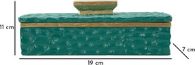 Úložný box Grent 19 cm zelený