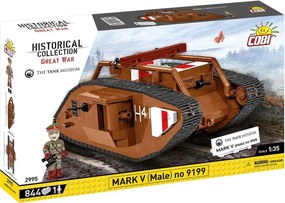 Cobi 2995 britský tank mark v (male) no 9199, 1:35