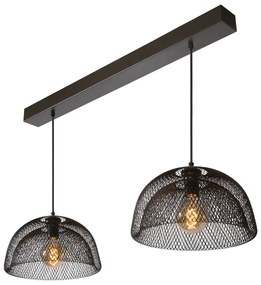 Lucide 78387/02/30 závěsné svítidlo Mesh černé, 2xE27, 106cm