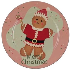 Excellent Houseware Podložka s potiskem kresleného perníku, 33 cm Vzor: Santa cookie