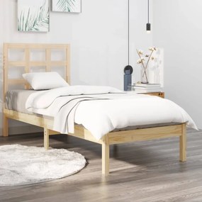 Rám postele masivní dřevo 90 x 200 cm,  3105455 HangarStore.cz