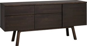 Komoda z dubového dřeva v tmavě přírodní barvě 170x77x42 cm Cleardale – Rowico