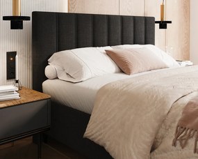 Dvoulůžková čalouněná postel Trentino se zvedacím roštem Ottawa - výběr z 9 provedení