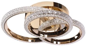 Toolight Toolight, LED stropní svítidlo 52cm, 54W, 4000K, 4500lm, MS013-C, růžové zlato, OSW-09625