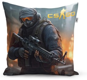 Sablio Polštář CS:GO Voják 2 - 50x50 cm