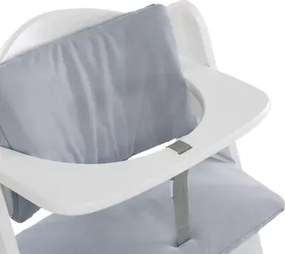 Hauck Polstrování Deluxe k židli Alpha+, Stretch grey