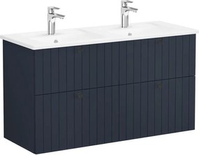 VitrA Root koupelnová skříňka s umyvadlem 120x67x46 cm modrá mat ROOTG120BINTS