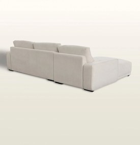 Pohovka Silkeborg crème white levostranná