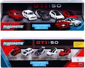 MAJORETTE Dárková sada VW Golf GTI / Kovová autíčka / volnoběžná / 1:6