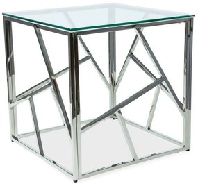 Casarredo Konferenční stolek MACADA B barva chrom/sklo