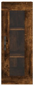 Skříň highboard kouřový dub 34,5 x 34 x 180 cm kompozitní dřevo - Default Title