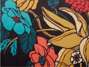 Sada 2 sametových polštářů se vzorem 45 x 45 cm vícebarevné PROTEA Beliani