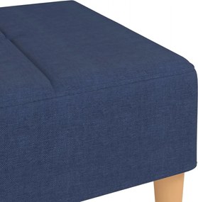 vidaXL Podnožka 78 x 56 x 32 cm textil [337745] Barva: Modrá