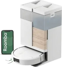 iRobot Roomba Plus 575 Combo + AutoWash dock bílá / Robotický vysavač