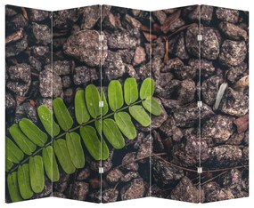Paraván - Zelená rostlina (210x170 cm)