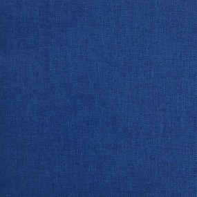 Petromila 2místná rozkládací pohovka se 2 polštáři modrá textil